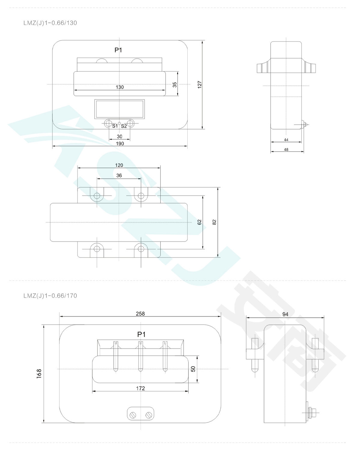 LMZ(J)1-0.66系列低压电流互感器|浙江安商电气有限公司